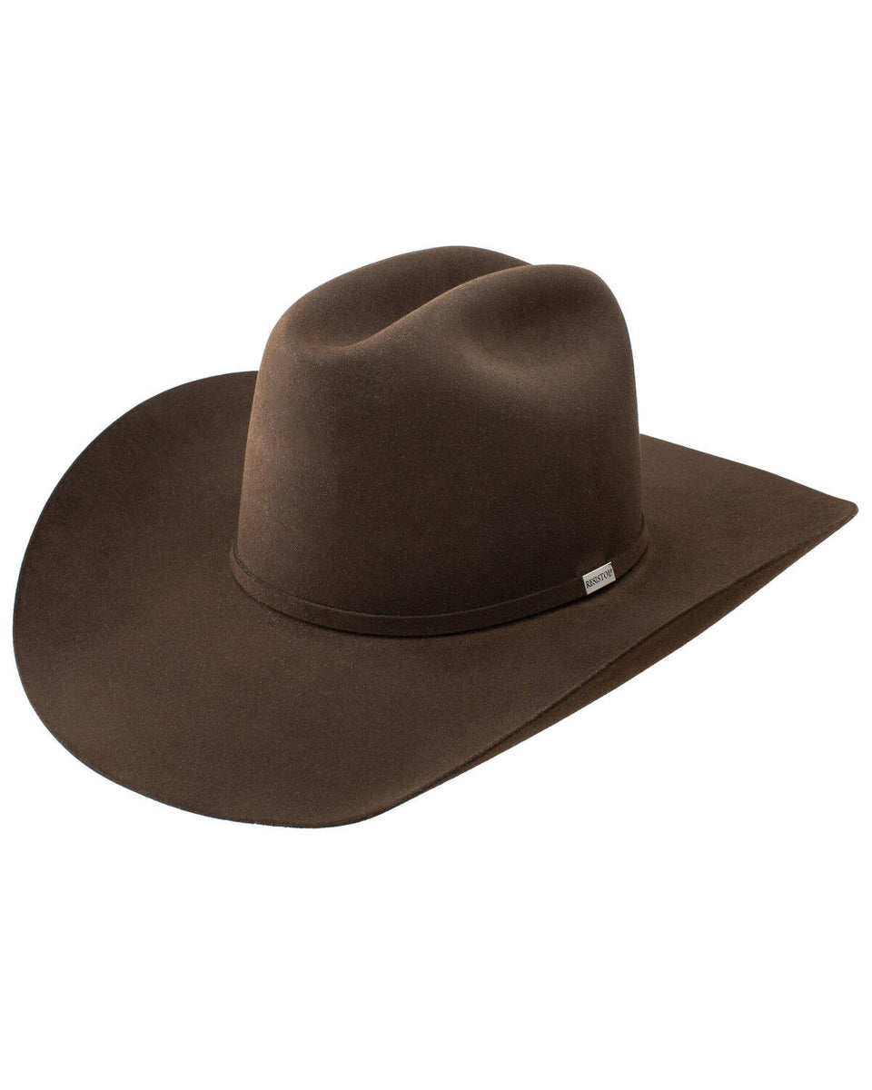 Resistol Five Star 5X BROWN Felt Western Cowboy Hat – RR Western Wear