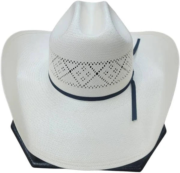 American Hat Co Vented Straw Cowboy Hat TC8000 – RR Western Wear
