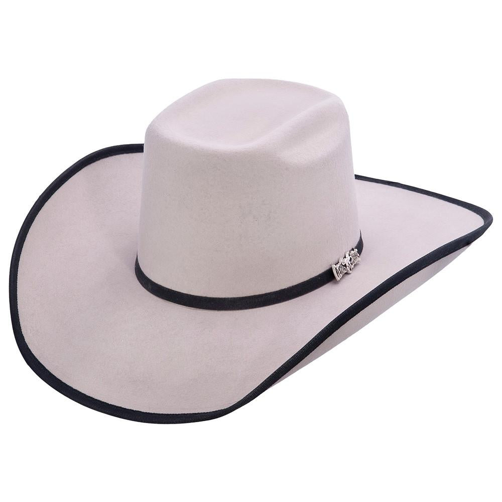 Cuernos Chuecos Grey Brick Crown Cowboy Felt Hat – RR Western Wear