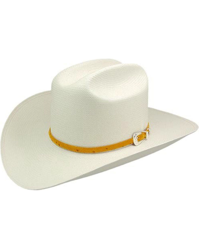 Stetson Men's Natural Primo M Straw Hat with Cognac Band SSPRIMM483481 ...