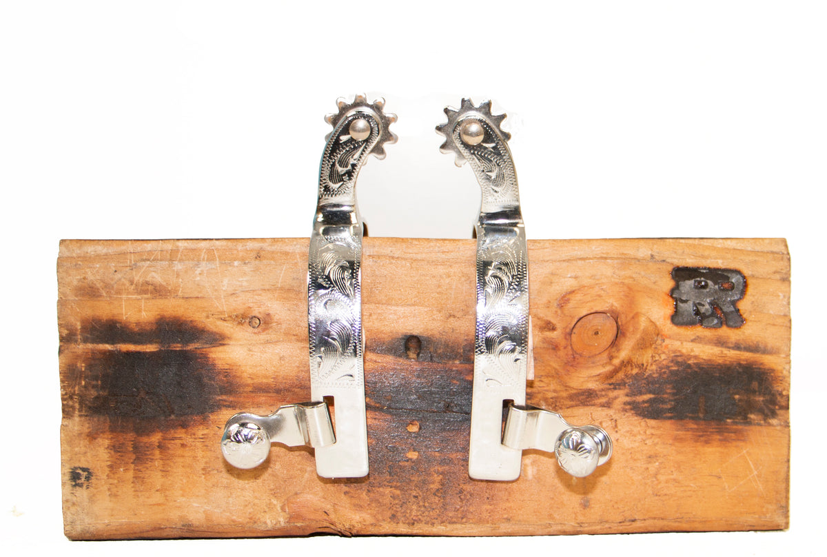 Youth Stainless Steel Riding Spurs – RR Western Wear